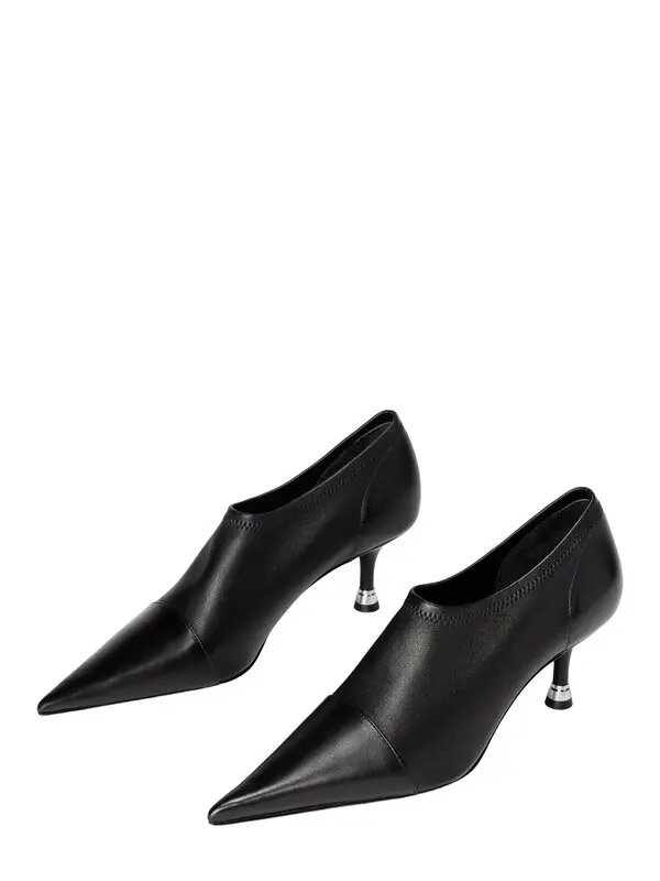 Alexander Wang Fei 65mm Short Stretch Bootie - Black