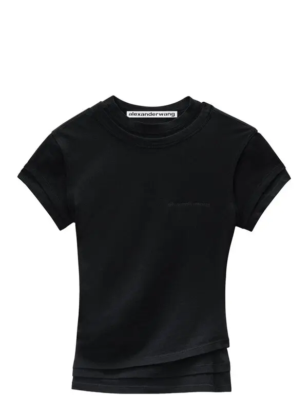 Alexander Wang Layered Top - Black
