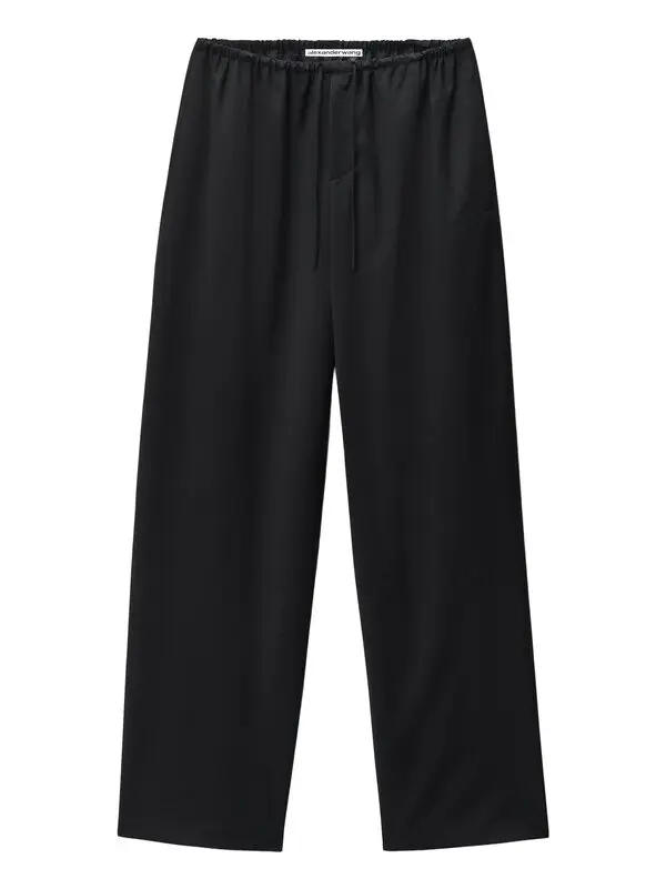 Alexander Wang Mid-rise Track Pant - Black