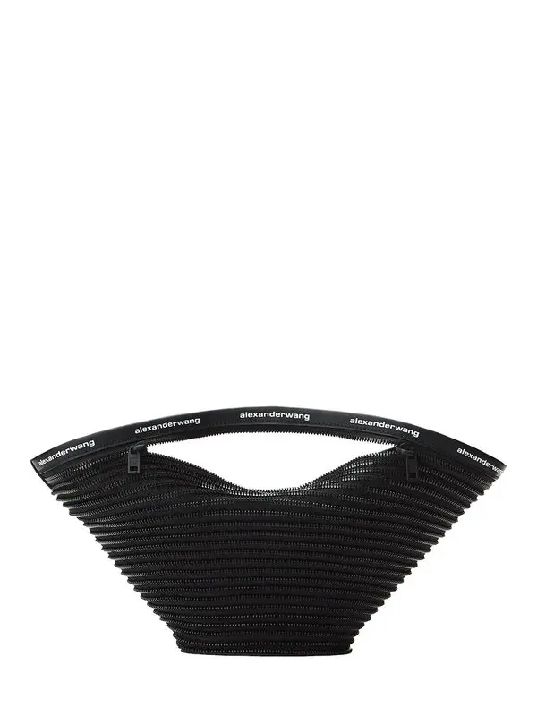 Alexander Wang Disc Small Zipper Tote - Black