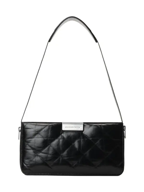 Alexander Wang Siren Pressed Quilt Mini Bag - Black