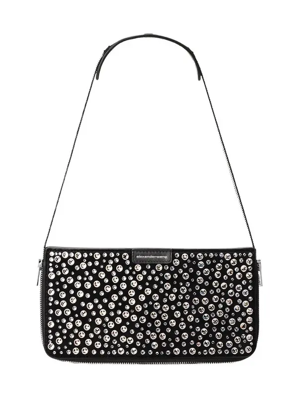 Alexander Wang Siren Crystal Mini Bag - Black