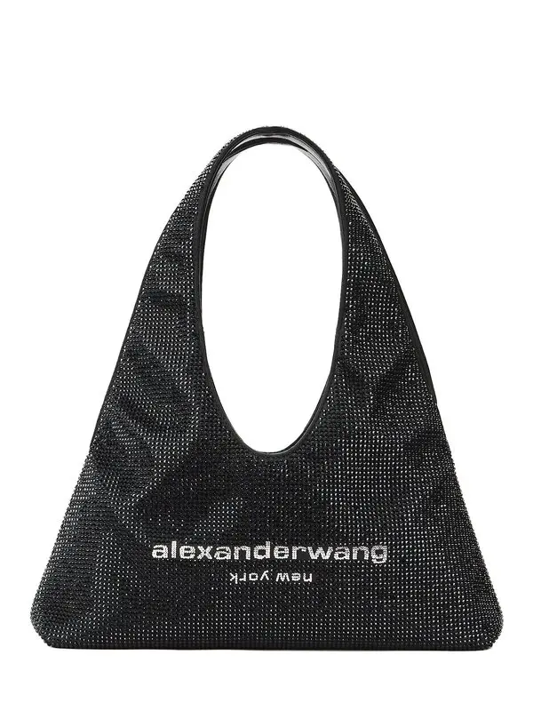 Alexander Wang Pike Crystal Mini Bag - Black