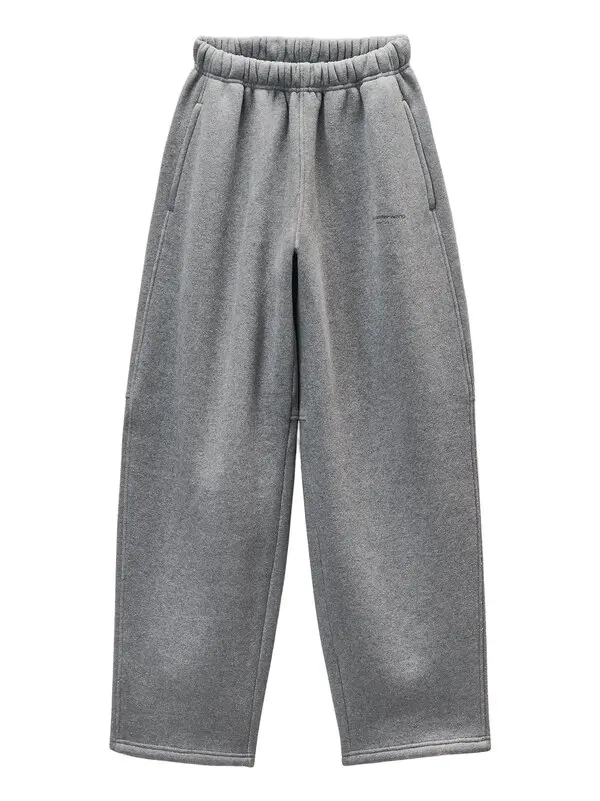 Alexander Wang Crystal Hotfix Mid-rise Sweatpant - Sidewalk