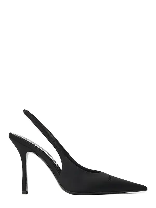 Alexander Wang Buffy 105mm Slingback Pump - Black