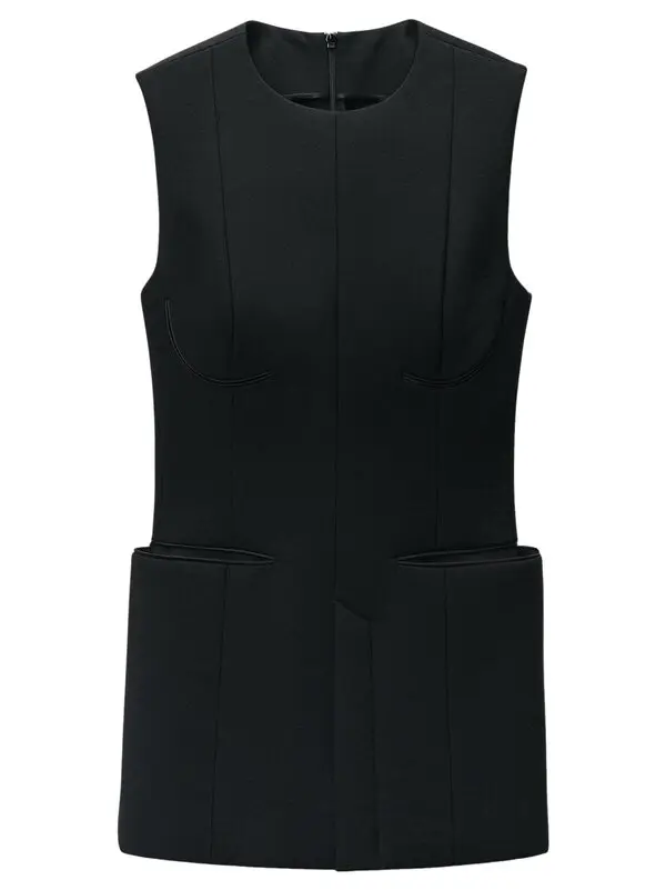 Alexander Wang Bonded Mini Dress - Black
