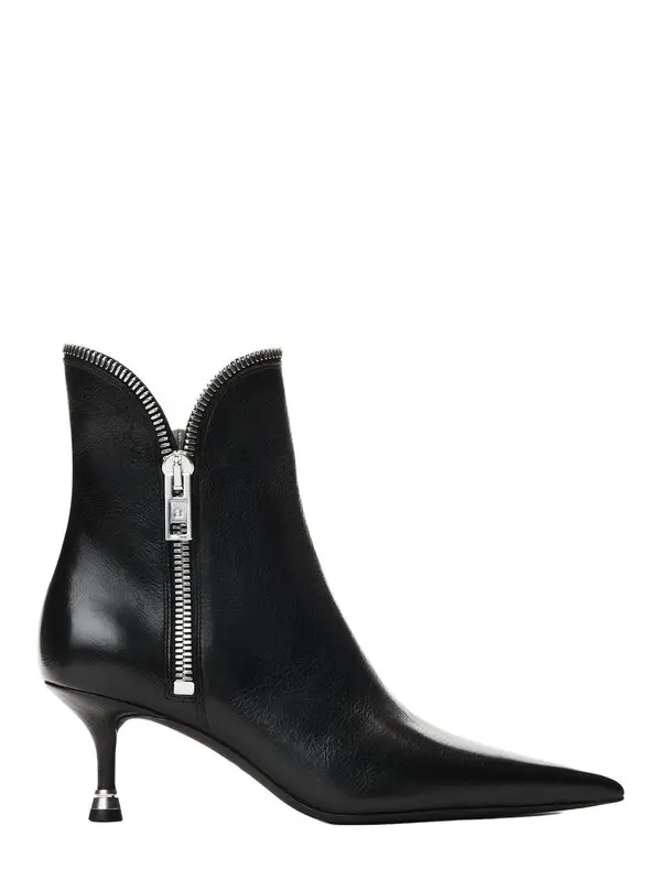 Alexander Wang Slasher Zip 65mm Ankle Boot - Black
