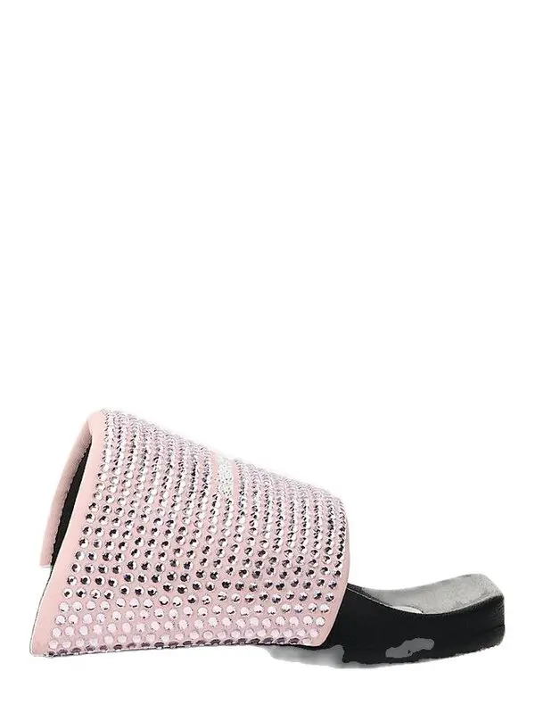 Alexander Wang Aw Hotfix Pool Slide - Pink
