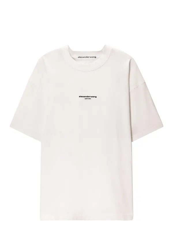 Alexander Wang Logo Print Tee - White