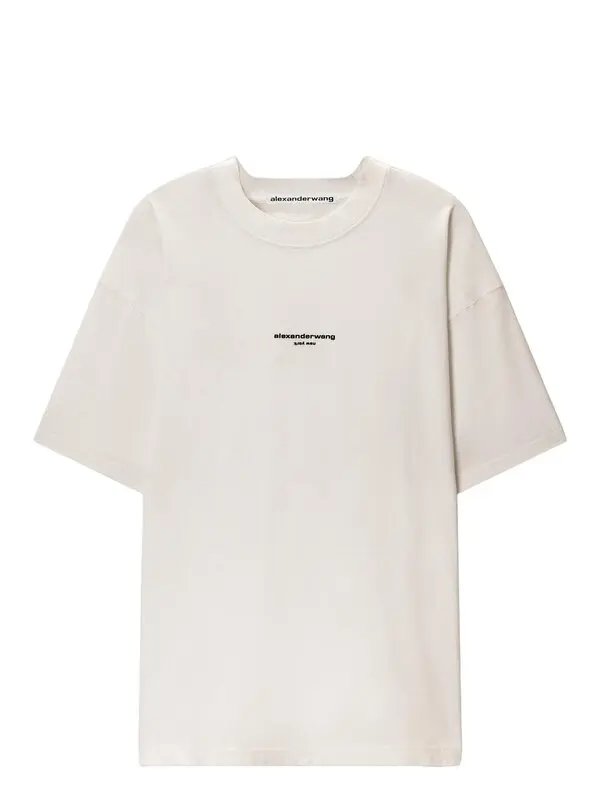 Alexander Wang Logo Print Tee - White
