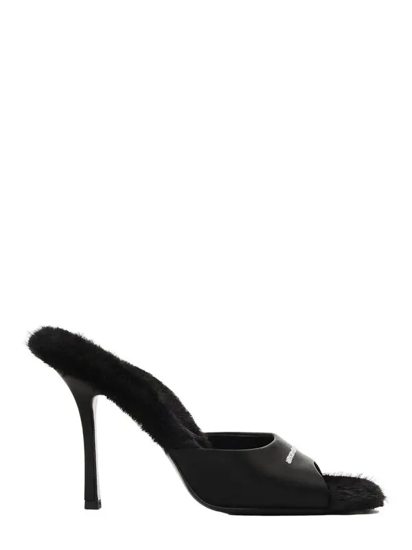 Alexander Wang Cher 105mm Mule - Black
