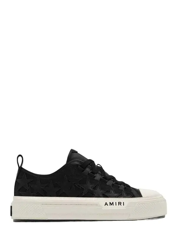 Amiri Stars Court Sneakers - Black