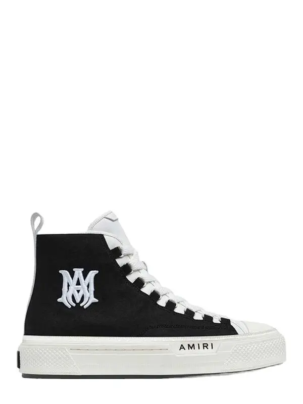 Amiri Ma Court Hi Sneakers - Black