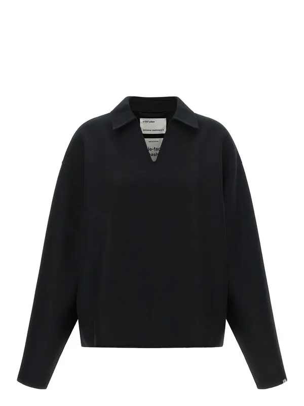 Extreme Cashmere N°507 Julian' Blouse - Black