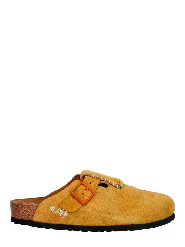 BIRKENSTOCK Adererror Boston Mules - Brown