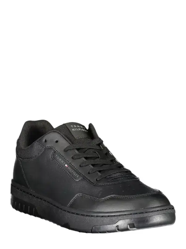Tommy Hilfiger Logo-detail Sneakers - Black