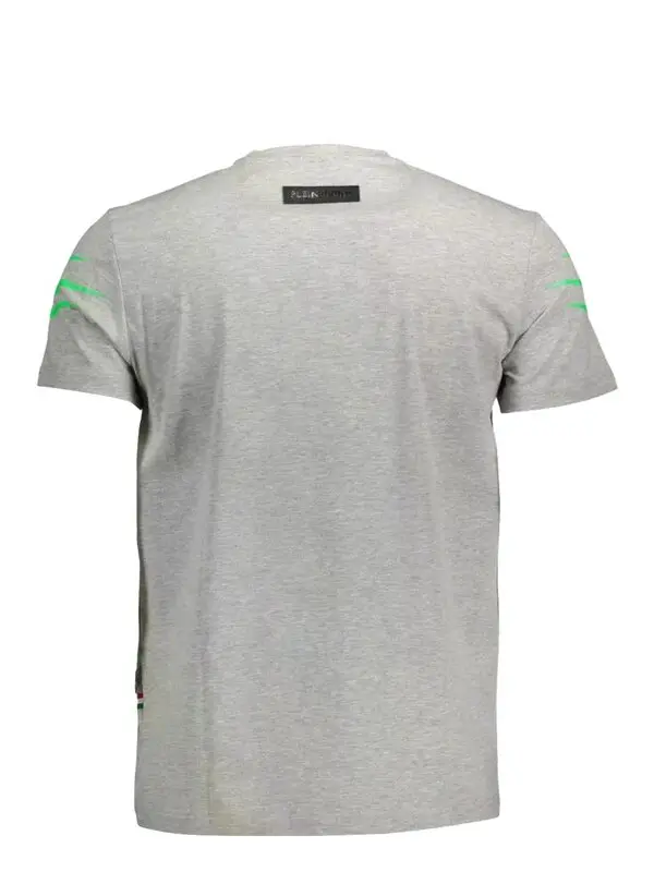 PLEIN SPORT Graphic-print T-shirt - Grey