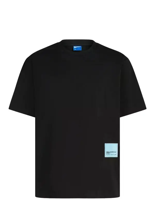 Karl Lagerfeld X Pietro Terzini Cotton T-shirt - Black