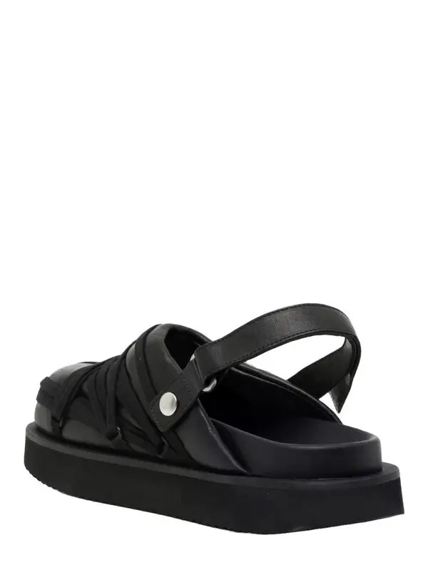 Rick Owens Padded Megalace Mules - Black
