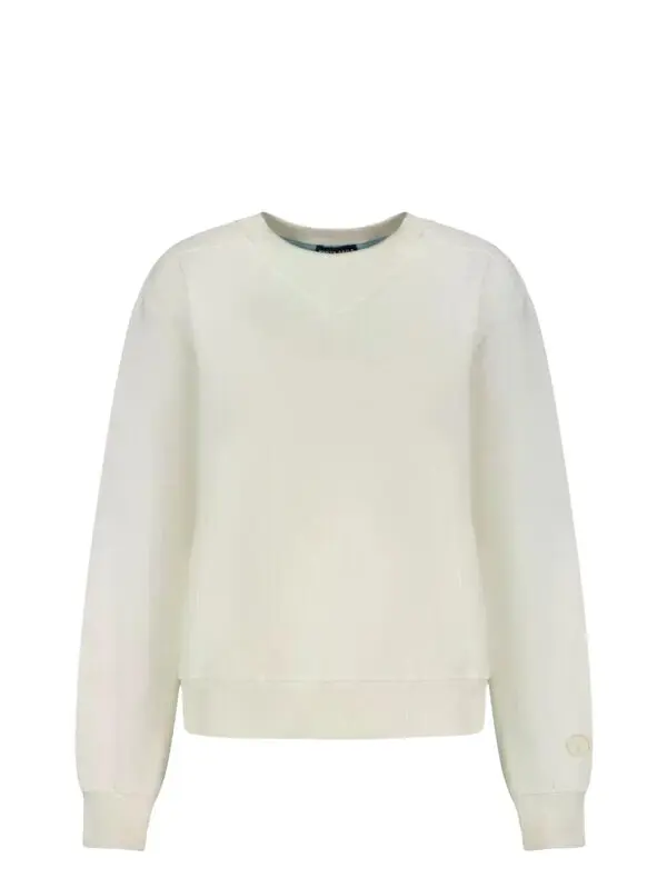 NORTH SAILS Logo-patch Crew-neck Sweatshirt - Neutrals