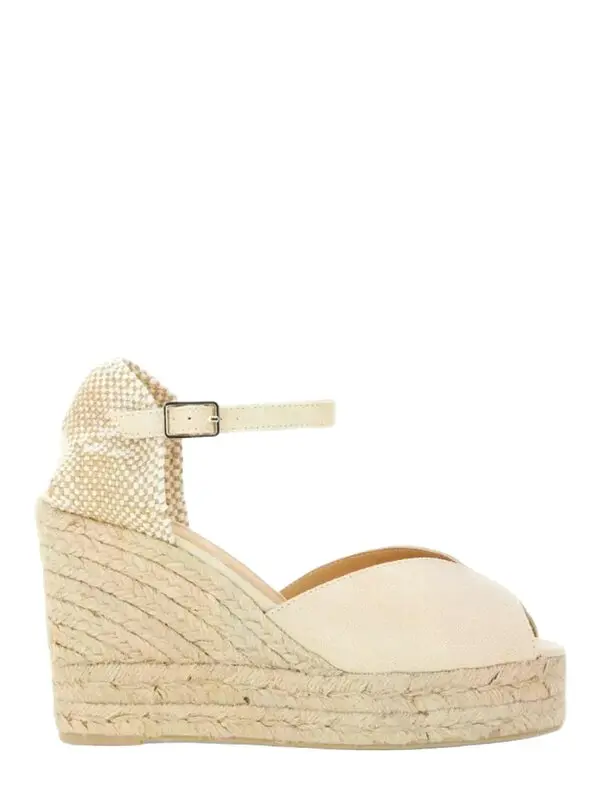 CastaÑer Chiarita Wedge Heeled Espadrilles - Neutrals