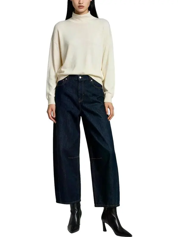 Simkhai Aaliyah High-neck Merino Wool Sweater - Neutrals