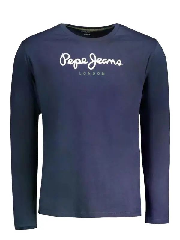 Pepe Jeans Logo-print Long-sleeve T-shirt - Blue