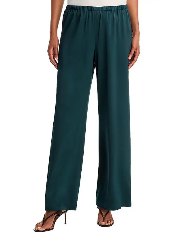 Simkhai Roni Wide Leg Pants - Dark Spruce