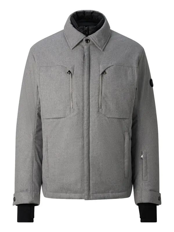 Bogner Flave Flannel Jacket - Light Gray