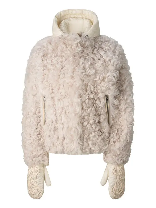 Bogner Liz Lambskin Jacket - Cream