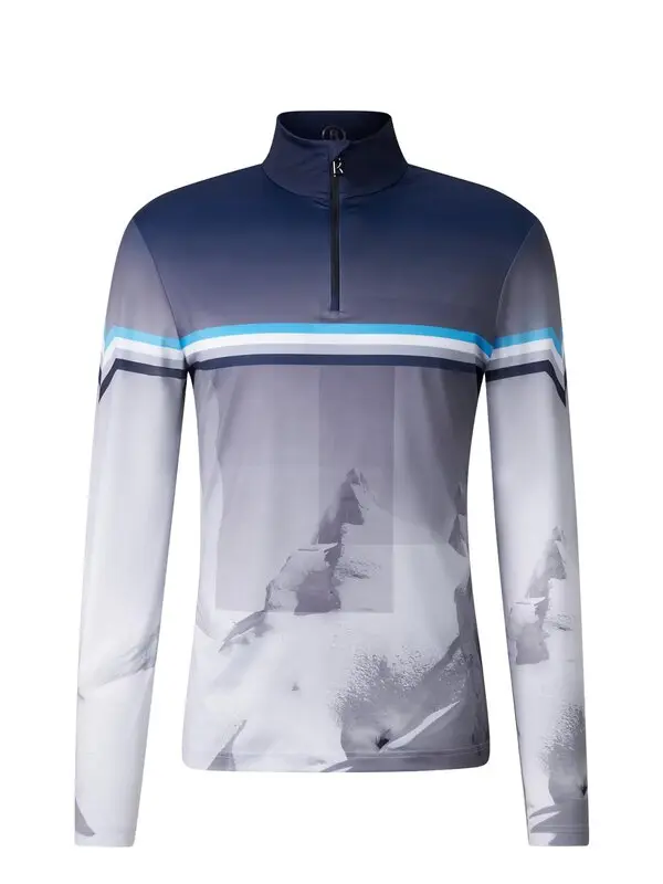 Bogner First Layer Verti - Gray/navy
