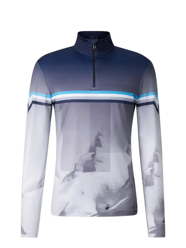 Bogner First Layer Verti - Gray/navy