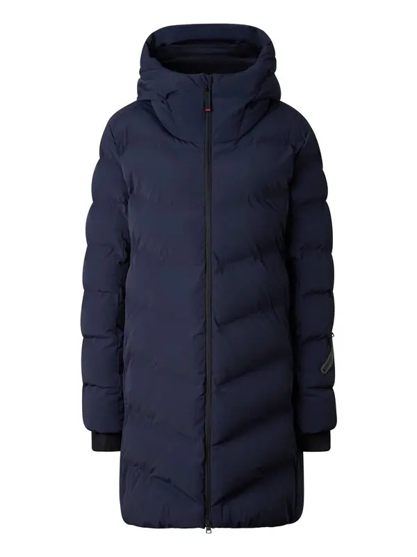 Bogner Tec-aen Quilted Coat - Navy