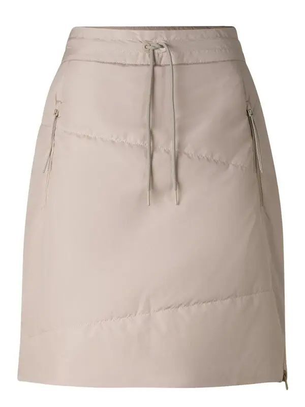 Bogner Belva Functional Quilted Skirt - Beige