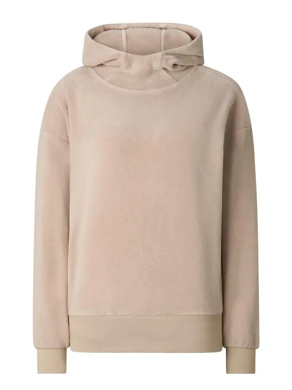 Bogner Iva Mid-layer Fleece Hoodie - Beige