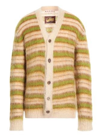 Marni Cardigan Size Mohair Wool, Polyamide - Beige