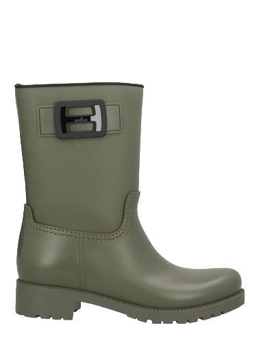 Hogan Ankle Boots Military Size Rubber - Green