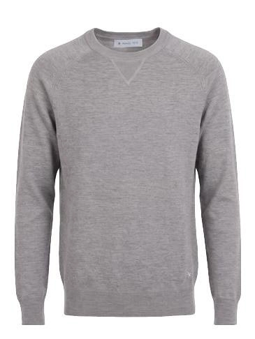 MANUEL RITZ Sweater Size Virgin Wool, Acrylic - Grey