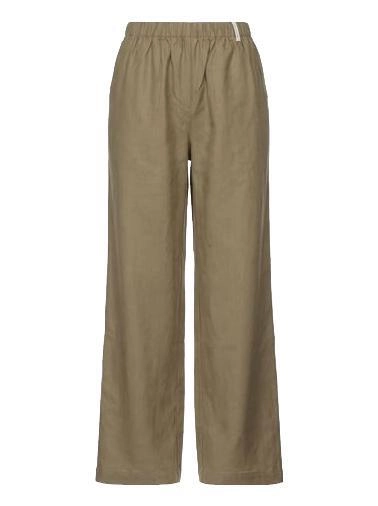 HINNOMINATE Pants Size Linen, Viscose - Green