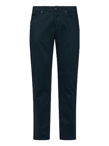 DONDUP Pants Size Cotton, Elastane - Midnight Blue