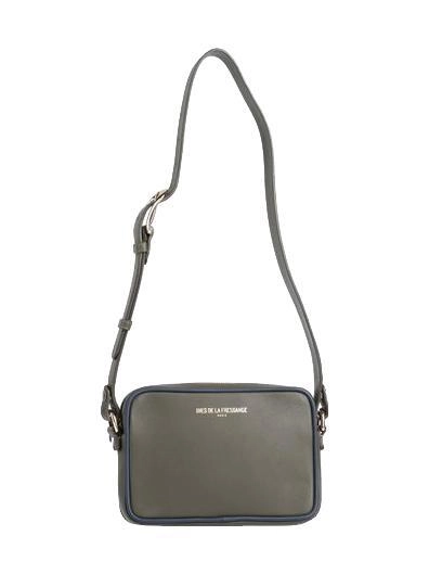 INES DE LA FRESSANGE PARIS Shoulder Bag Leather - Green