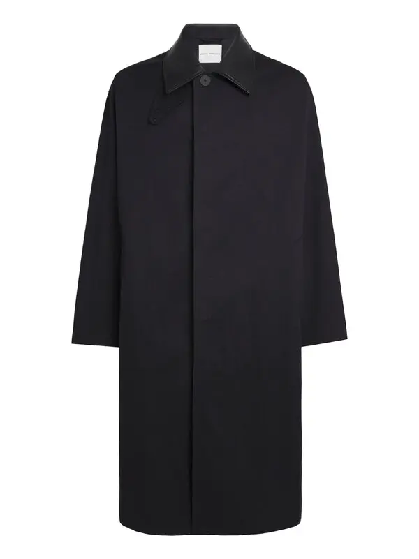 Studio Nicholson Revere Oversized Trench Coat - Navy