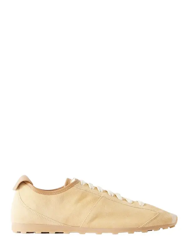 Jacquemus Les Tennis Suede Sneakers - Beige