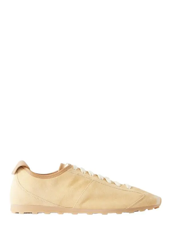 Jacquemus Les Tennis Suede Sneakers - Neutrals