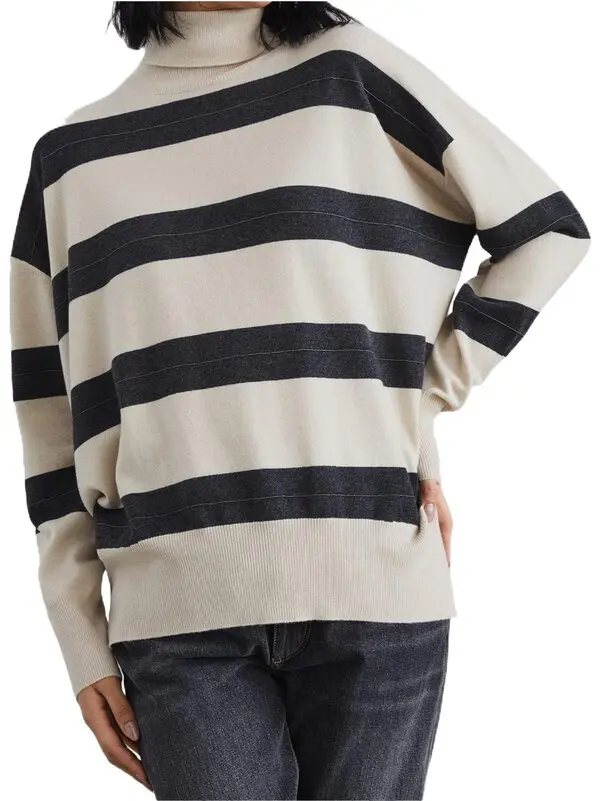 Brunello Cucinelli Turtleneck Sweater - Beige