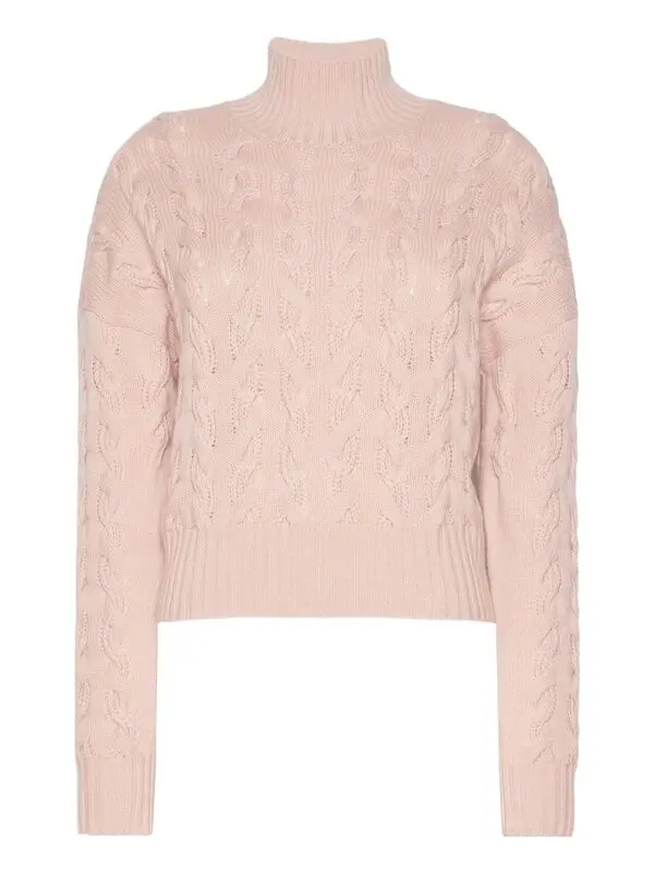 Max Mara Long-sleeved Sweater - Pink