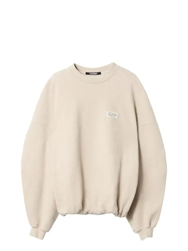 Jacquemus The Corso Crewneck Sweatshirt - Light Brown