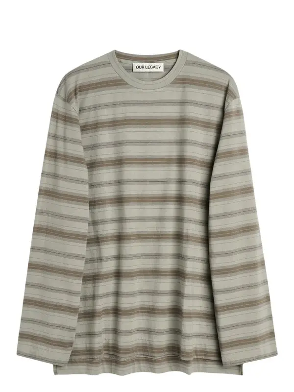 Our Legacy Box Longsleeve Specture Stripe - Multi-color