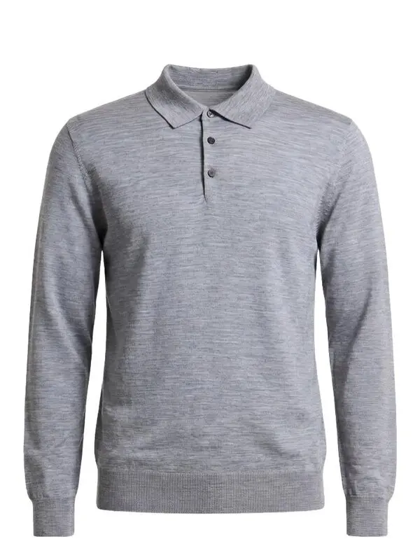 Peserico Long Sleeved Polo Shirt - No