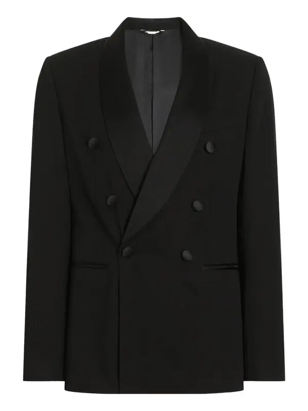 Dolce & Gabbana Dolce Gabbana Double-breasted Tuxedo Jacket - No